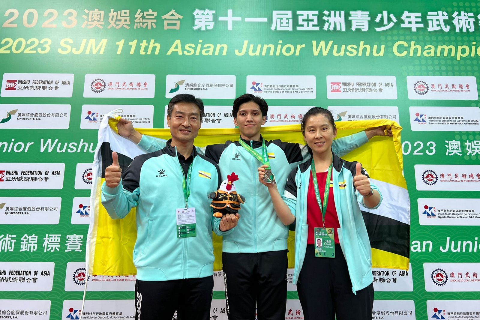 Brunei junior wushu team add three bronze medals - BruSports News